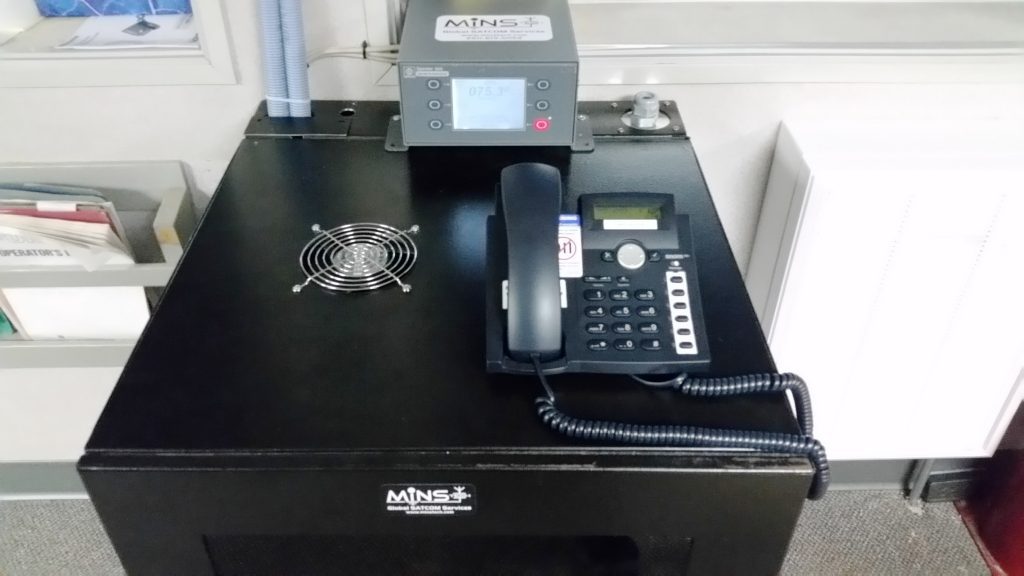 Orbit AL-7103 installation | Marine VSAT Canada - MINS Technologies ...